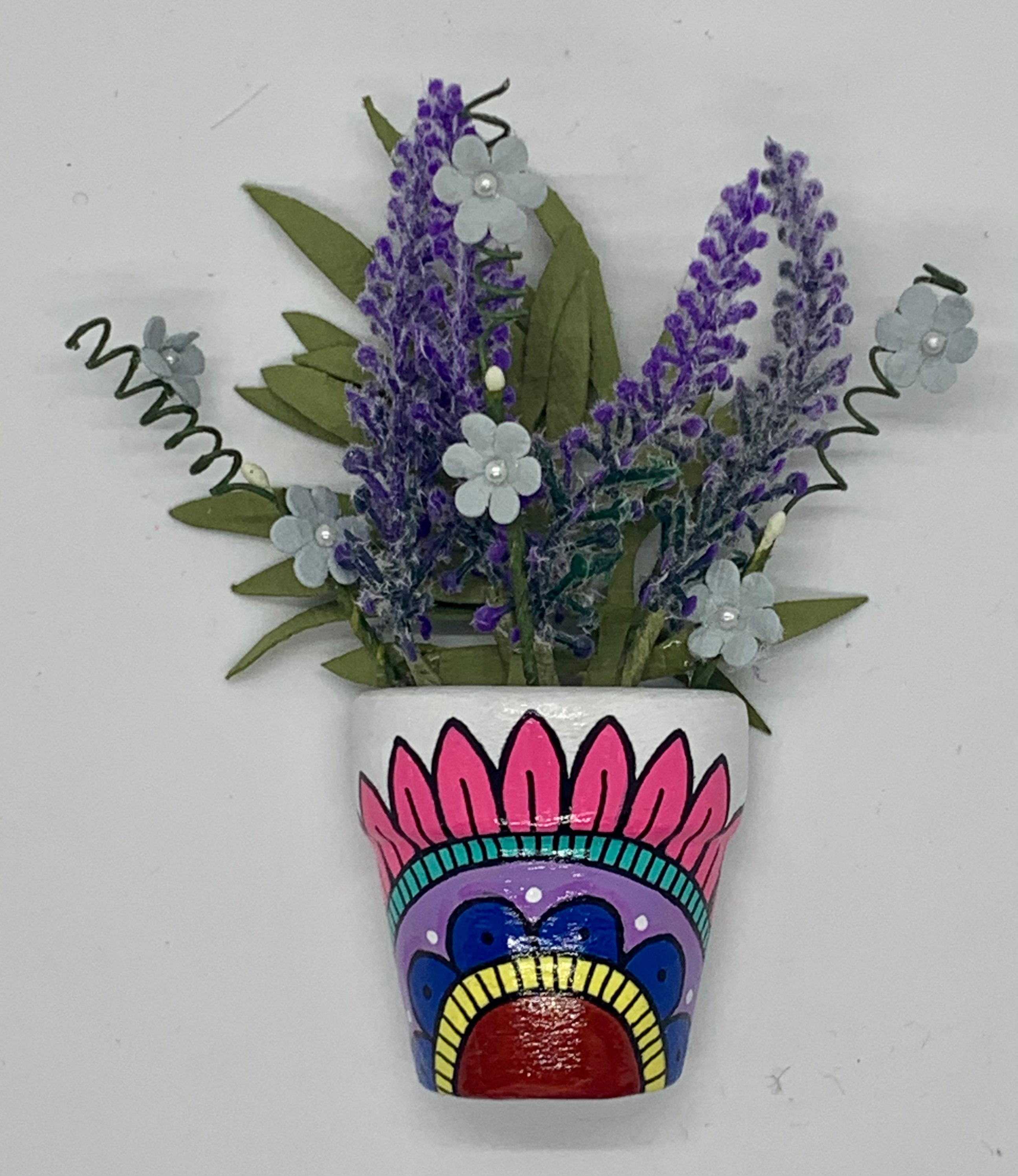 Mini Hello Flower Pot Magnets Kitchen Décor Kitchen & Dining ...