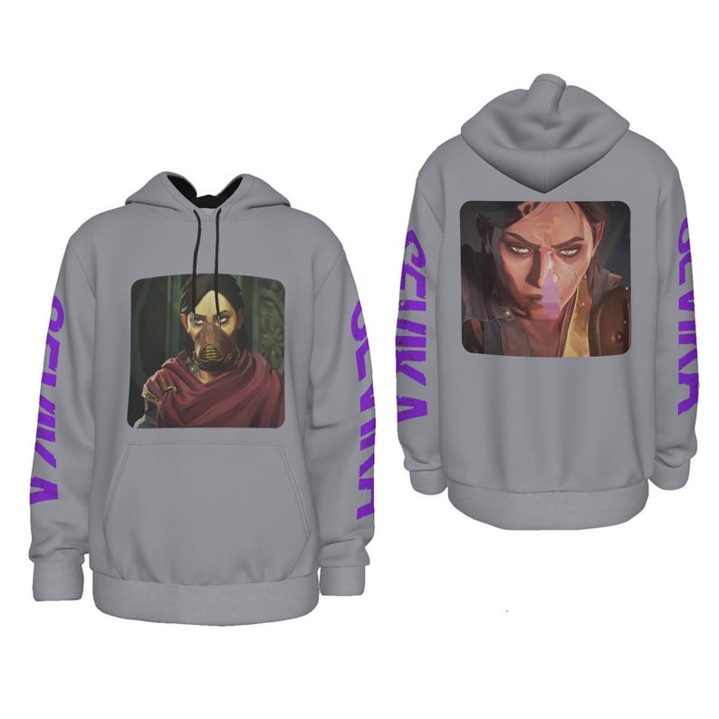 Sevika Hoodie | Arcane League of Legends Sweatshirt | Zaun Enforcer ...