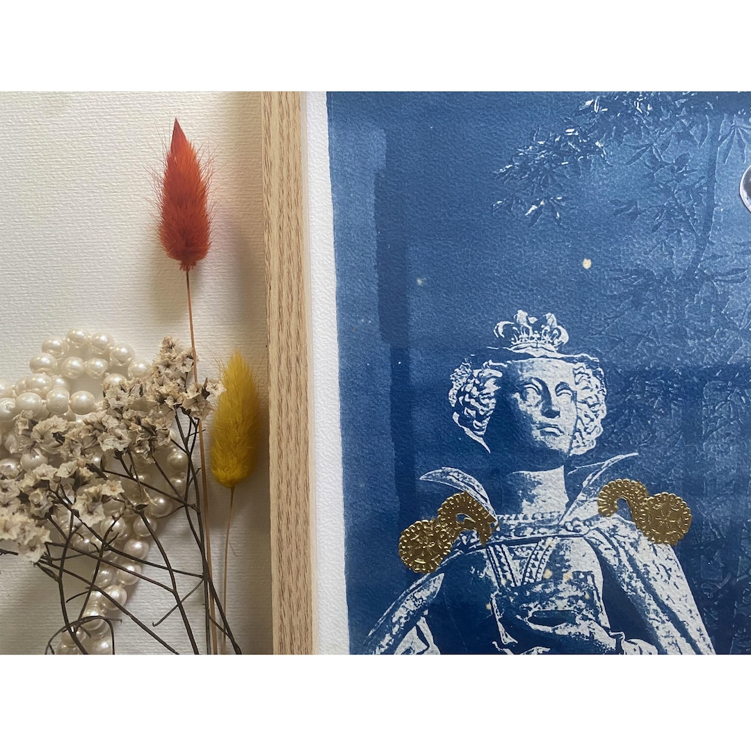 Cyanotype Portrait of "marie-stuart" Original Photo by the Artist ...