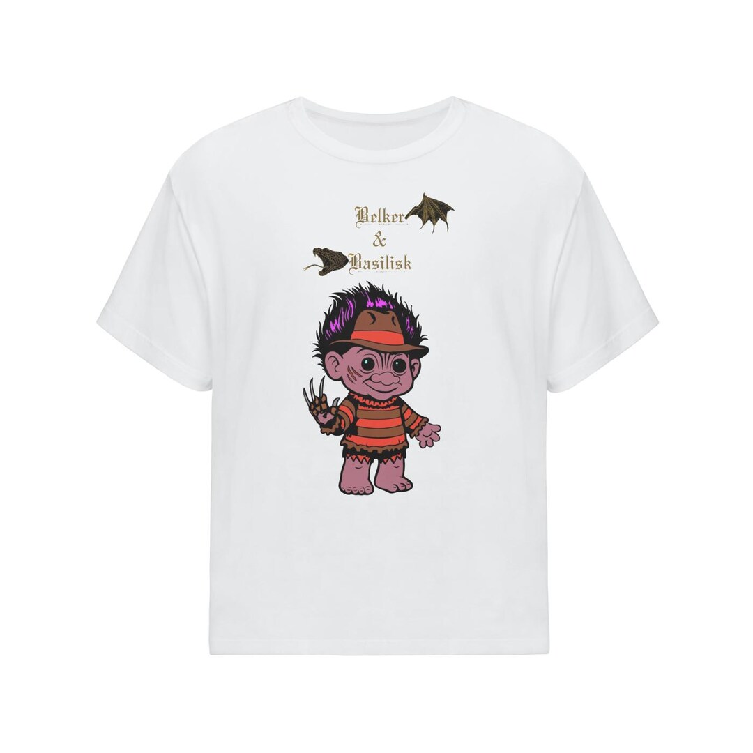 Sweet Dreams, Troll!” – Freddy Krueger Crossover T-shirt by Belker and ...
