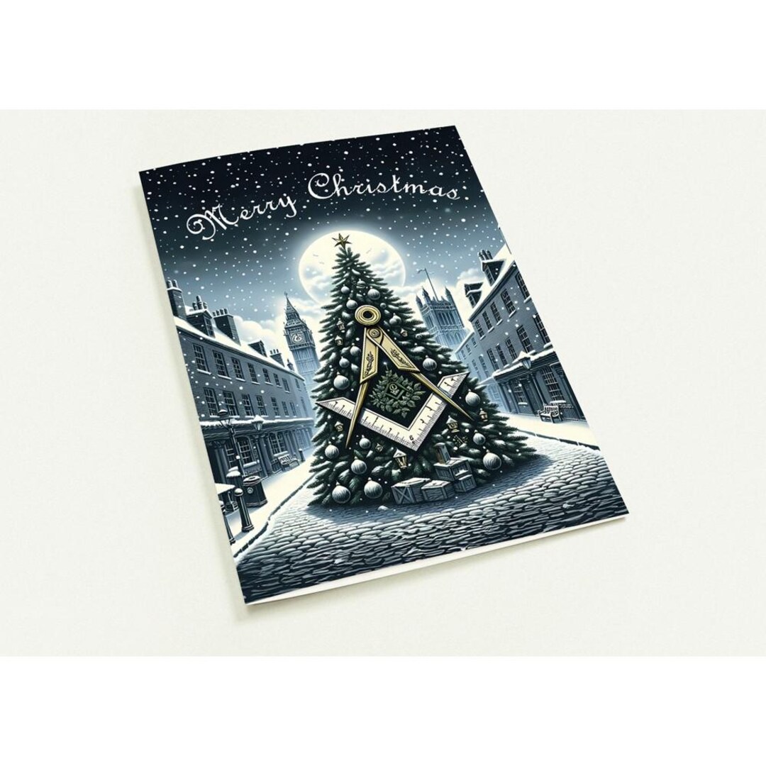10 X London Themed Masonic Christmas Cards (pack of 10) - Etsy