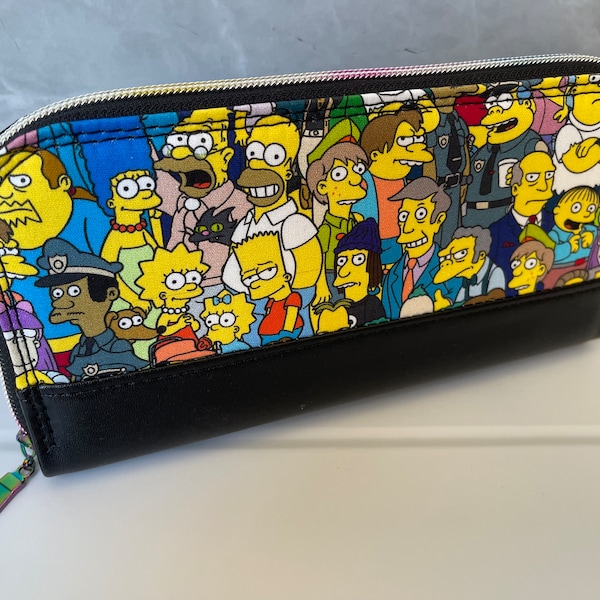 The Simpsons Wallet - Etsy