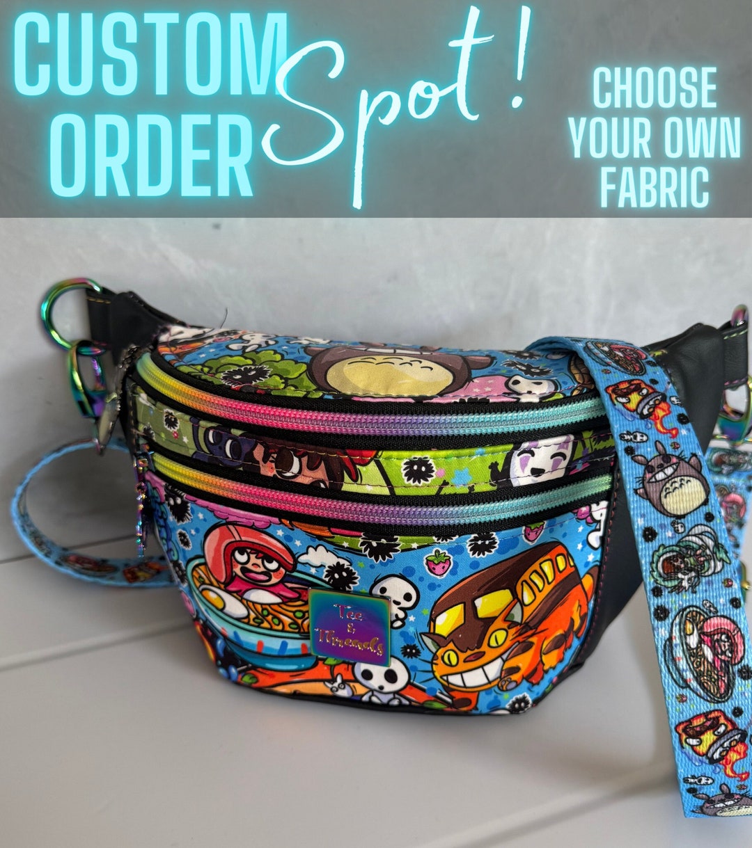 Design Your Own Custom Hip Bag, Crossbody, Fanny Pack, Bum Bag - Etsy
