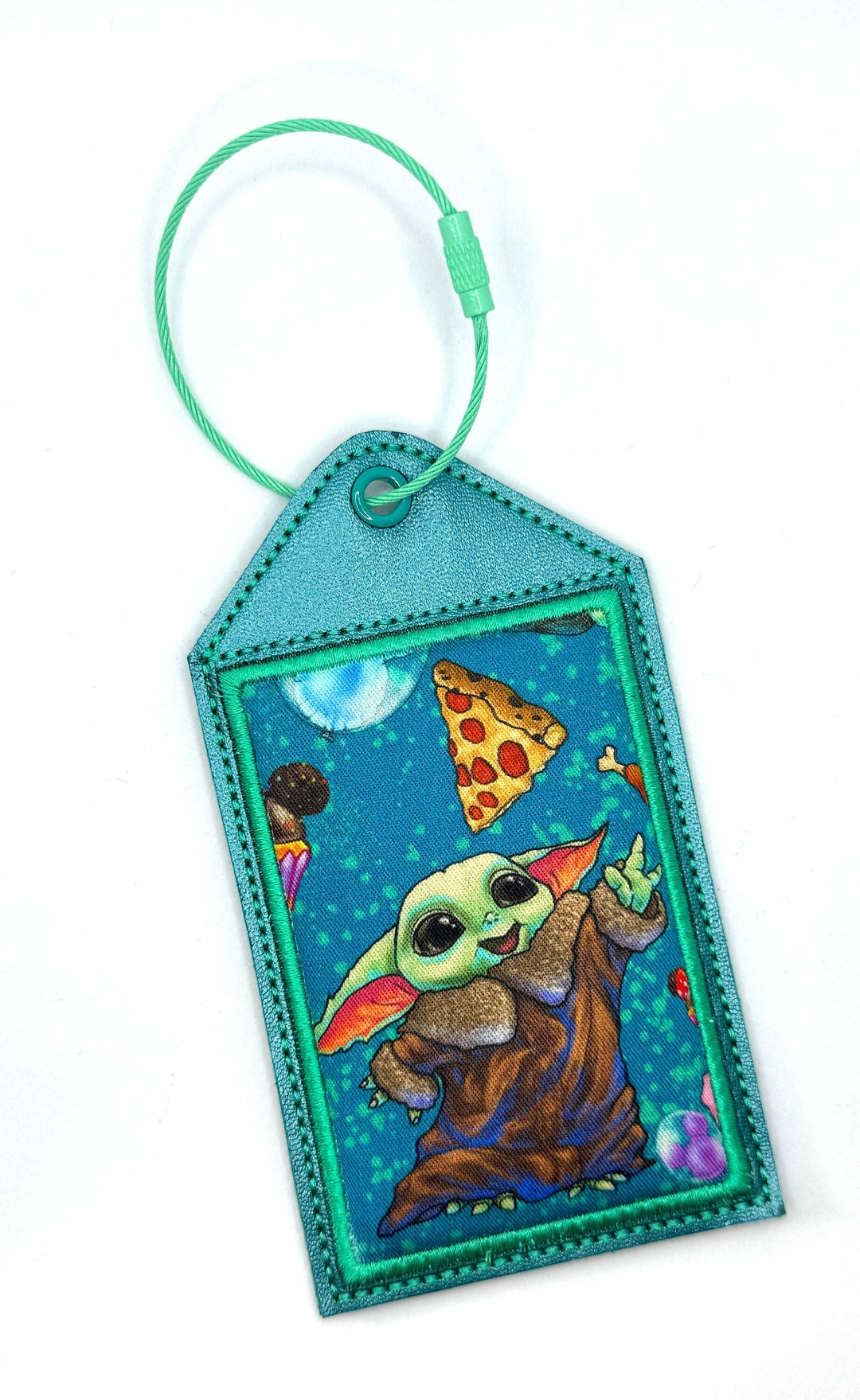 Grogu, Baby Yoda, Star Wars,luggage Tag, Keychain, ID Card, Gift for ...