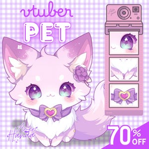 Custom Vtuber Pet | Custom Vtuber Mascot, Cute Vtuber Pet, Animal ...