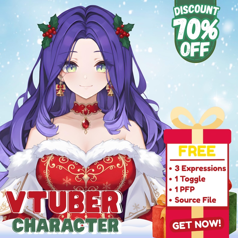 Custom Live2d Vtuber Model: Open Commission - Etsy