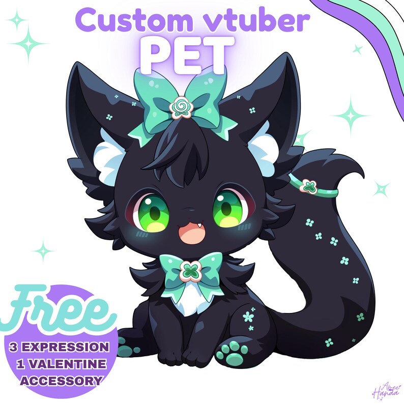 Custom Vtuber Avatar, Vtuber Pet, Vtuber Model, Animal Vtuber, Vtuber ...