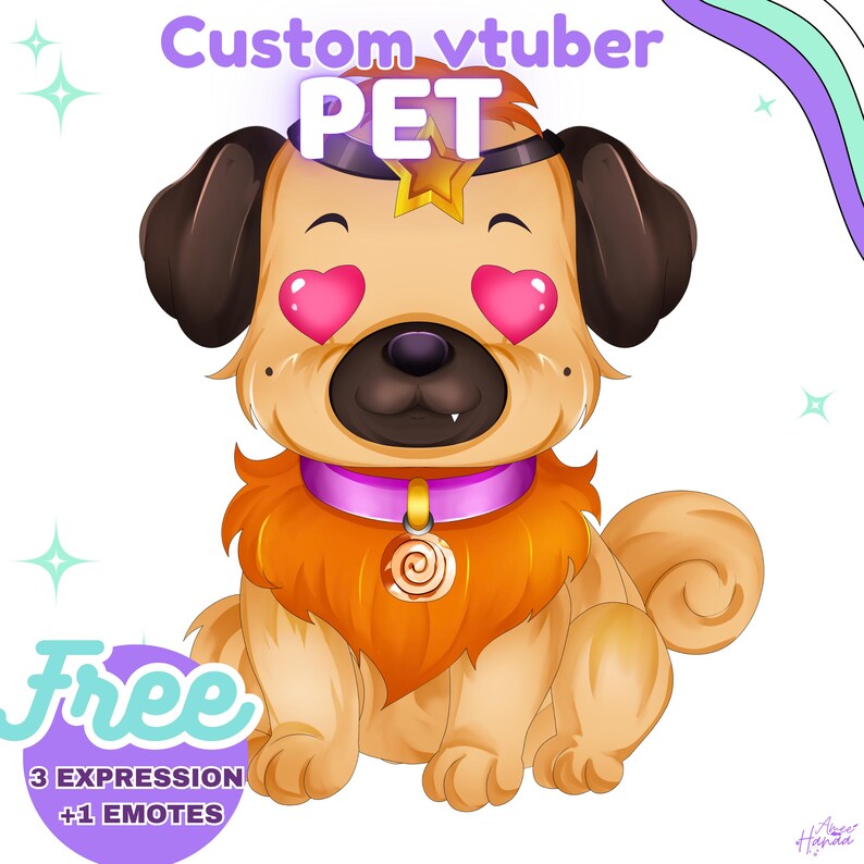 Custom Vtuber Avatar, Vtuber Pet, Vtuber Model, Animal Vtuber, Vtuber ...