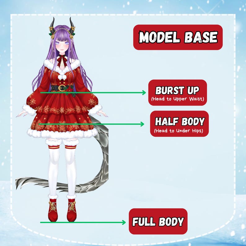 Custom Live2d Vtuber Model: Anime Design & Rigging - Etsy