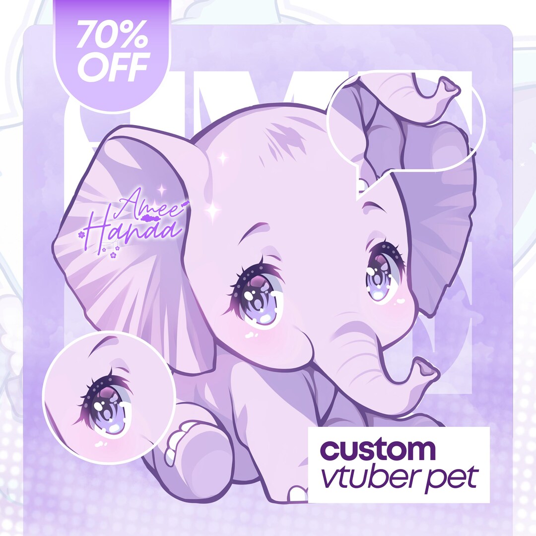 Custom Vtuber Pet | Custom Vtuber Mascot, Cute Vtuber Pet, Animal ...