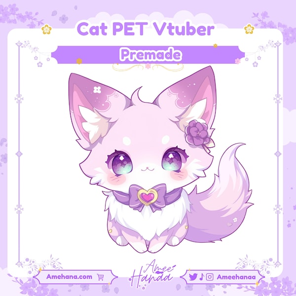 Cat Vrchat Avatar - Etsy