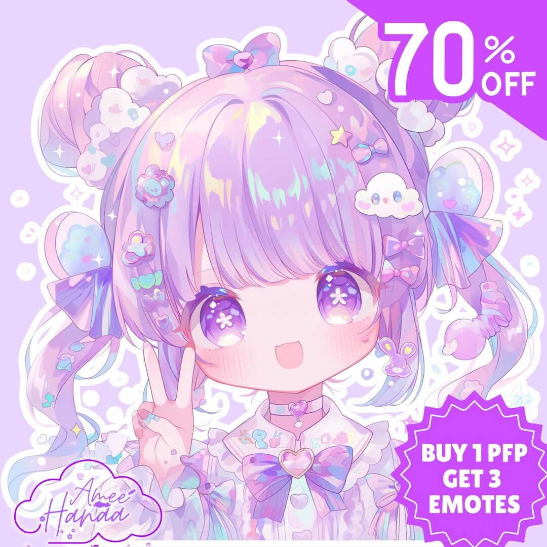 CUSTOM CHIBI PFP | Pfp for Twitch, Pfp Commission, Pfp Anime, Profile ...