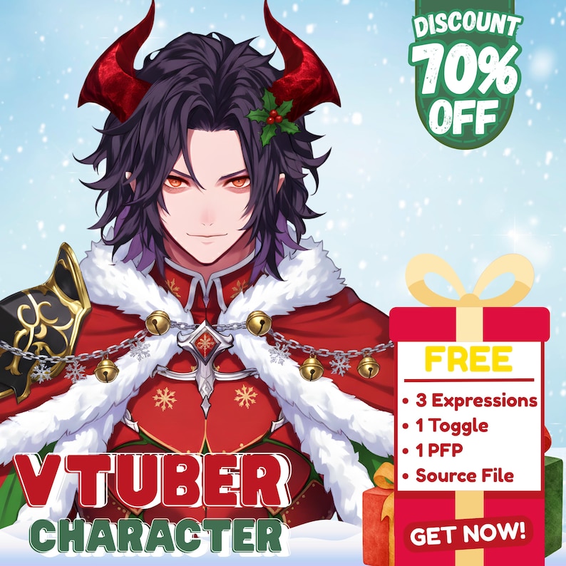 Custom Live2d Vtuber Model: Anime Design & Rigging - Etsy