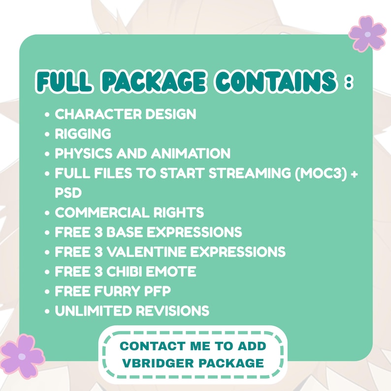 Custom Live2d Furry Vtuber | Vtuber Model | Furry Vtuber | Vtuber ...