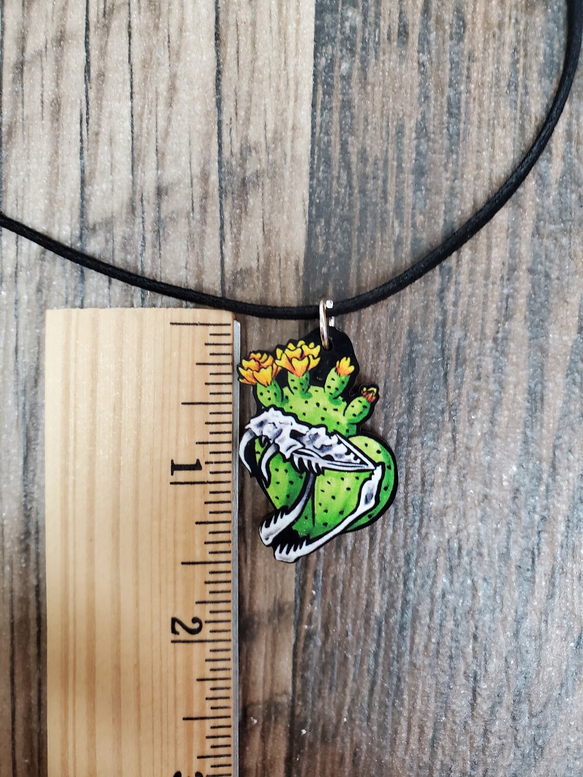 Rattlesnake Skull Paddle Cactus Flowers Maple Wooden - Etsy