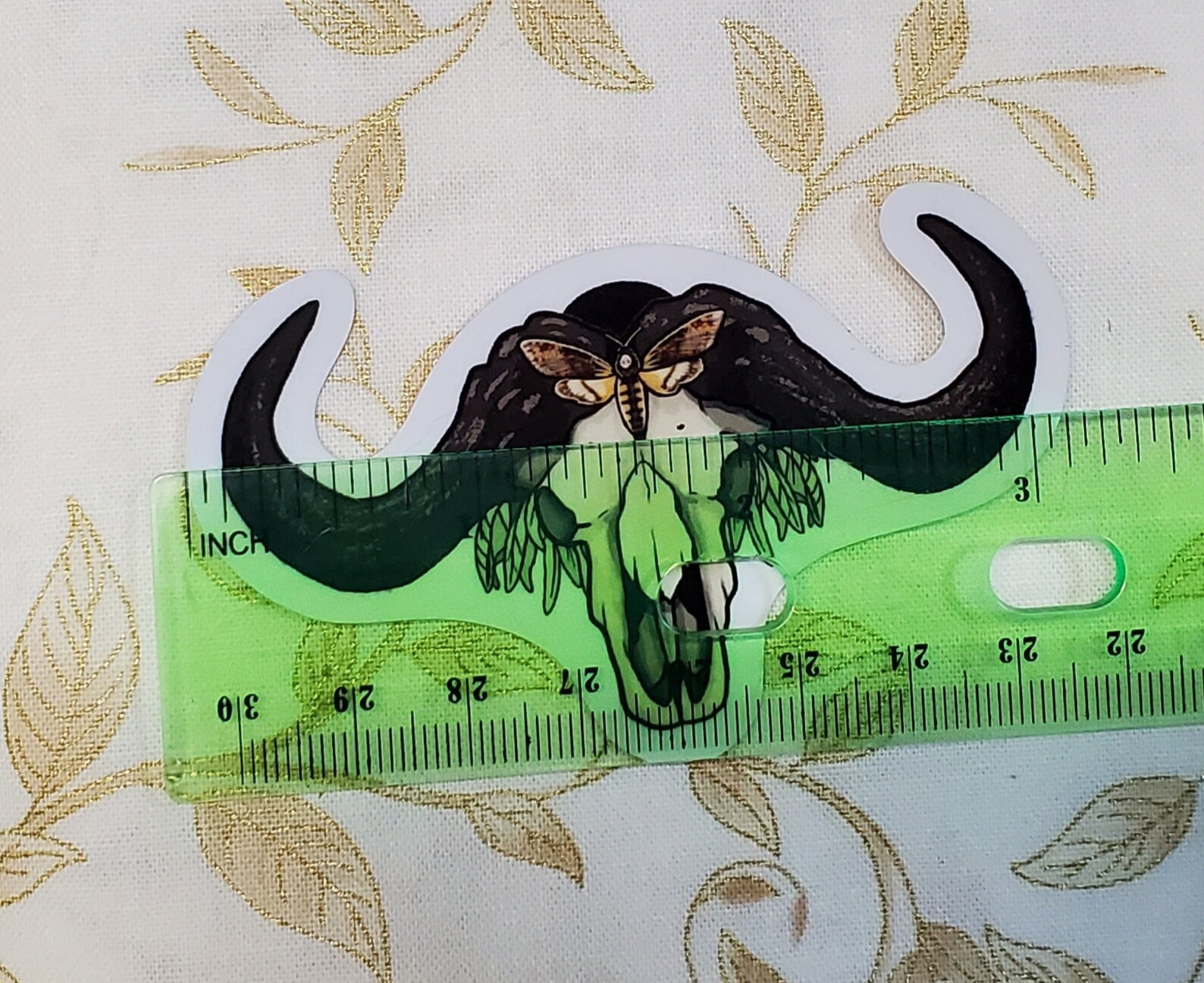 Cape Buffalo Skull Sticker 3 Inch Glossy Sticker African - Etsy