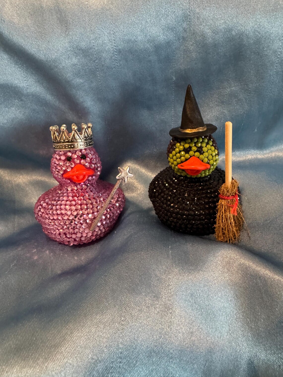 Bedazzled Wicked/wizard of Oz Inspired Witch Ducks. Jeep Ducks - Etsy