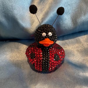 Bedazzled Bling Ladybug Duck. Good for Jeep/cruise Ducks or If You Just ...
