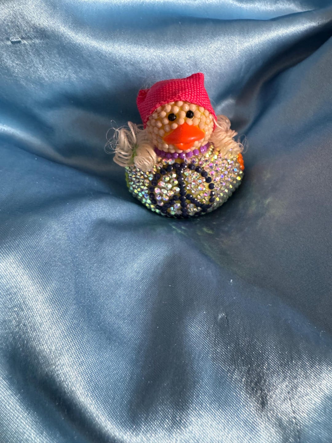 Bedazzled Hippie Duck. Jeep Duck/cruise Duck or If You Just Love Ducks ...