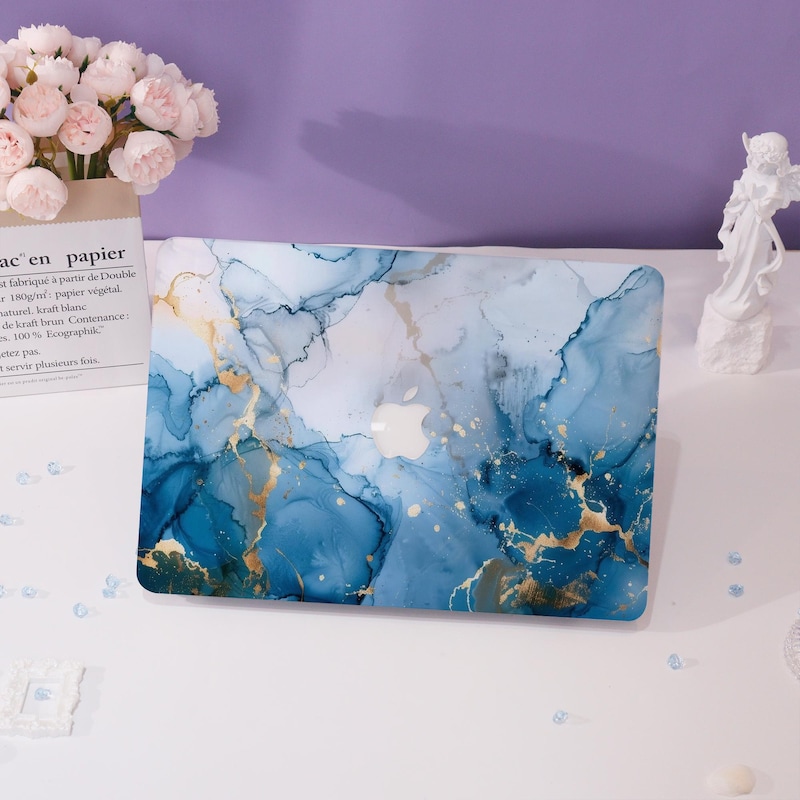 Marble MacBook Case - Etsy