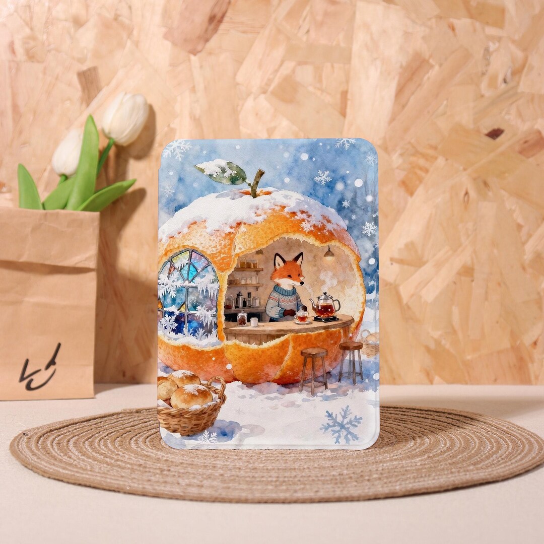 Orange House Fox Detachable Magnetic Kindle Case,cover for E-reader ...