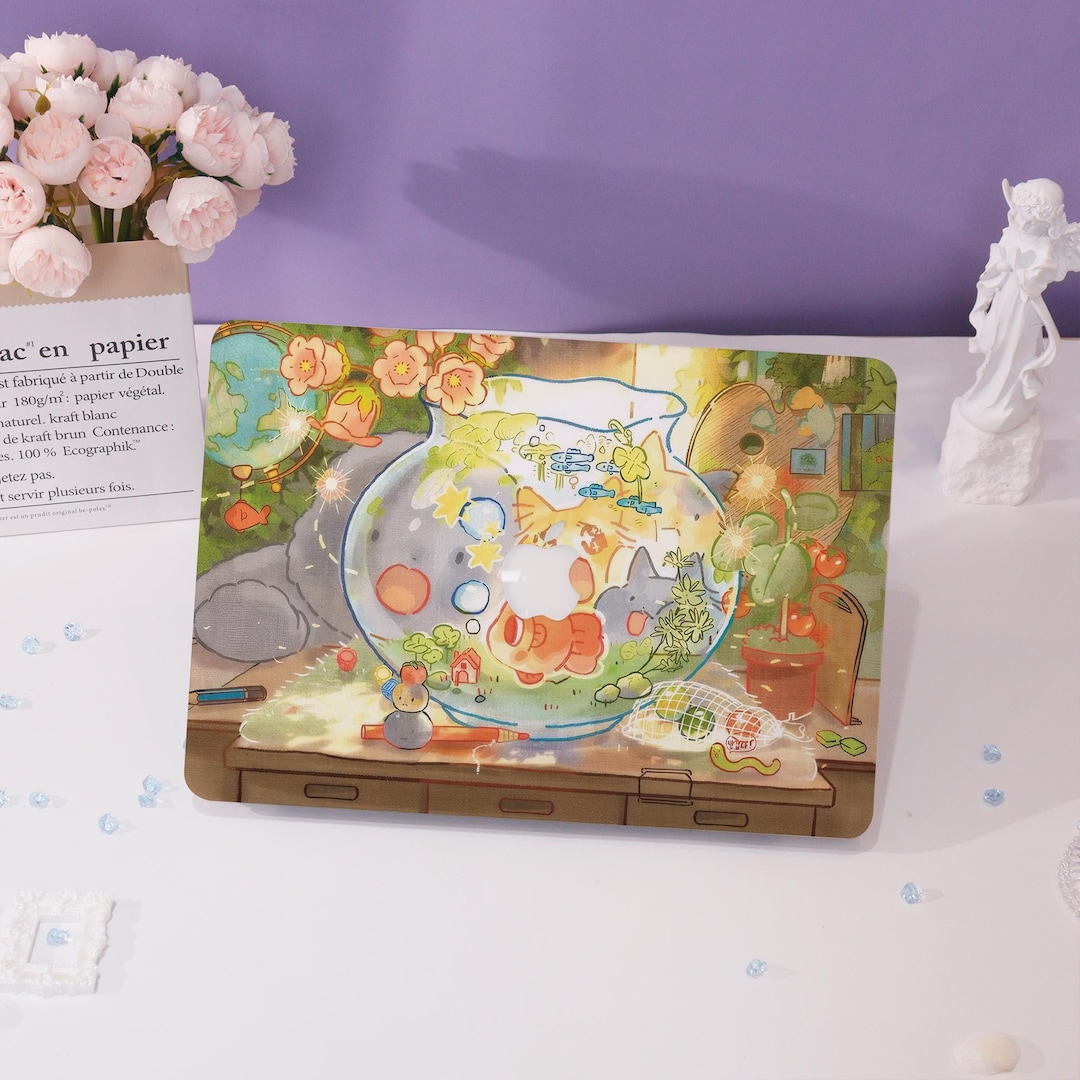 Goldfish in Fish Tank MacBook Case MacBook Cover for Air 15 13 MacBook ...