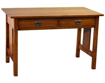 Oak Writing Desk | Etsy