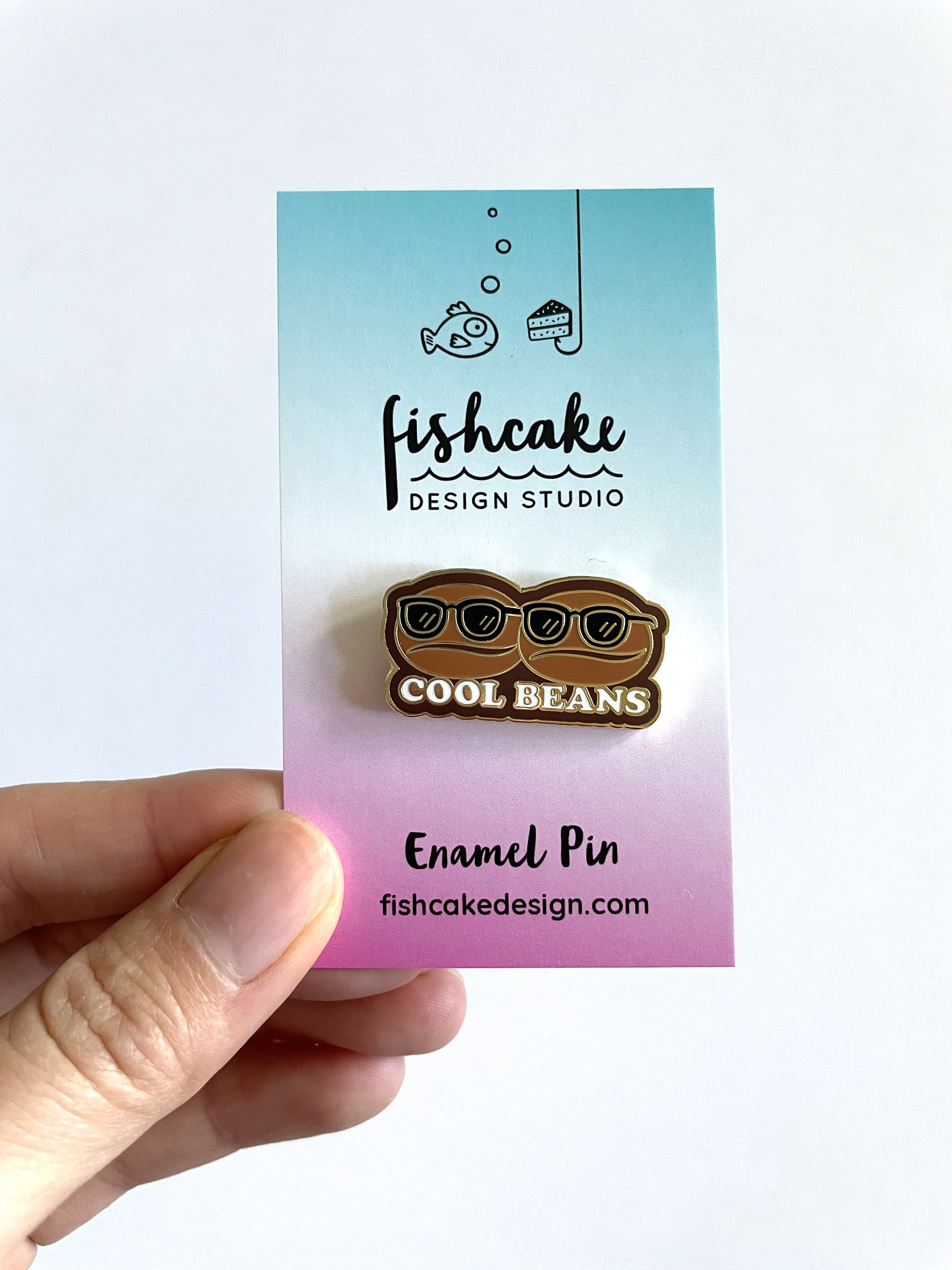 Cool Beans Enamel Pin Lapel Coffee Bean Hard Enamel 90s | Etsy