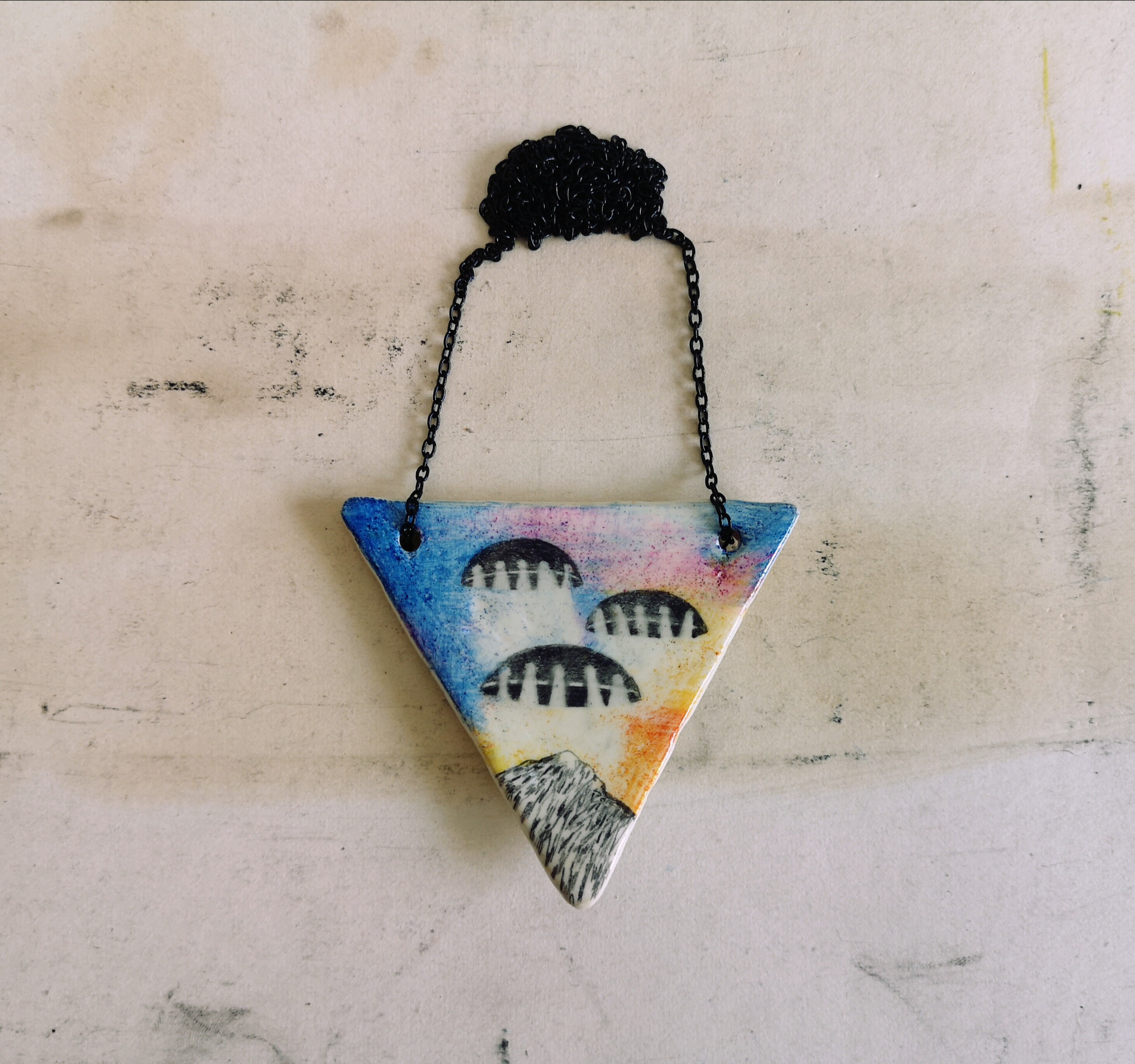 Clay Triangle Drawing