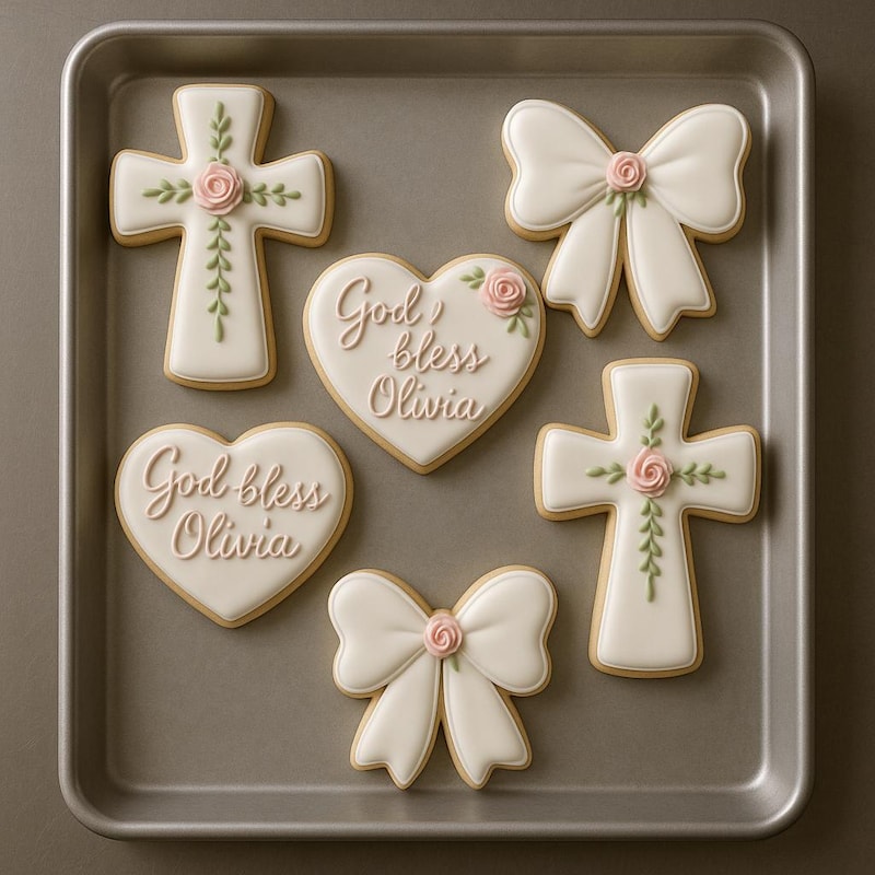Cross Sugar Cookies - Etsy