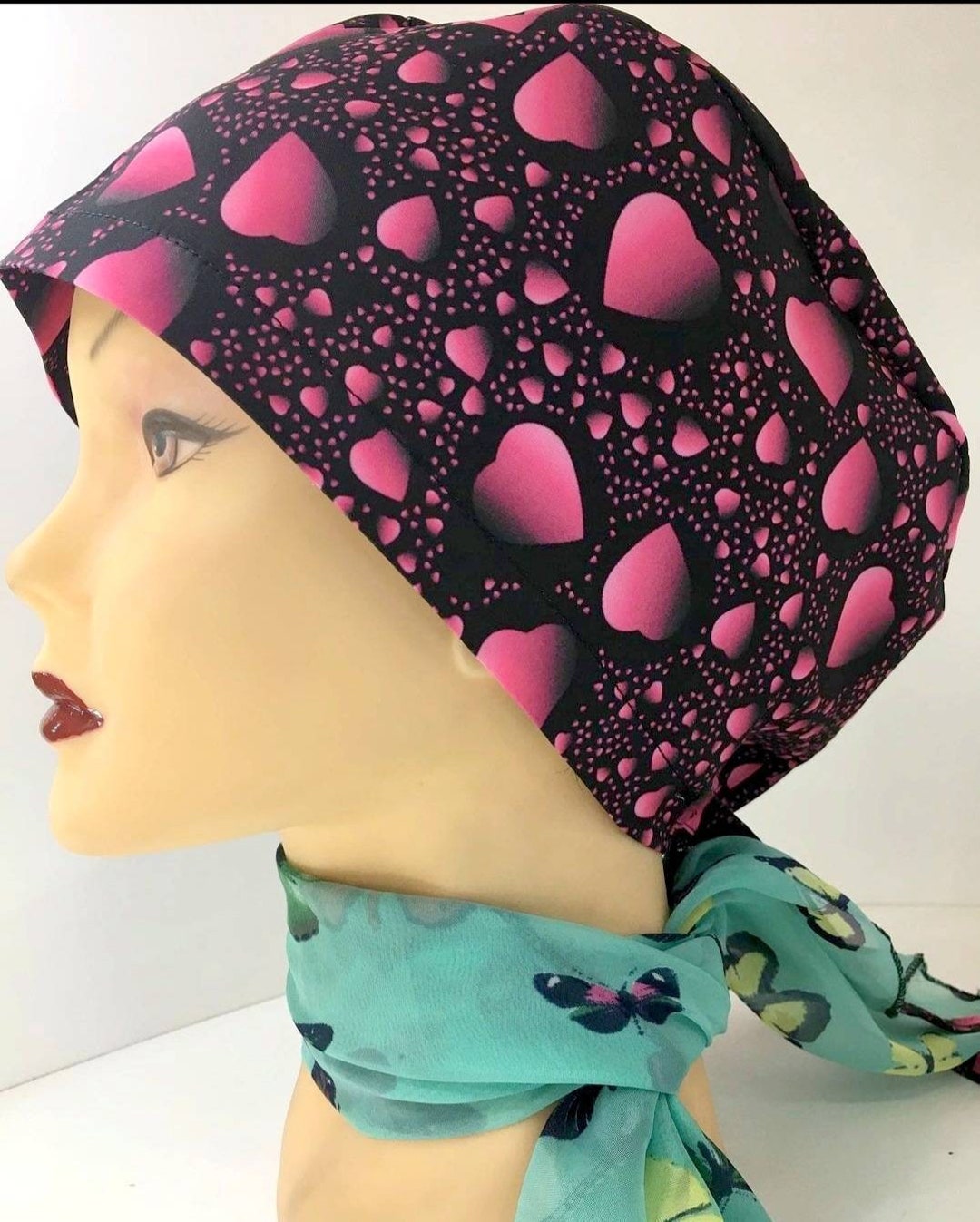 Heart Surgical Cap, Nurse Cap - Woman Surgical Scrub Hats, Medical Cap ...