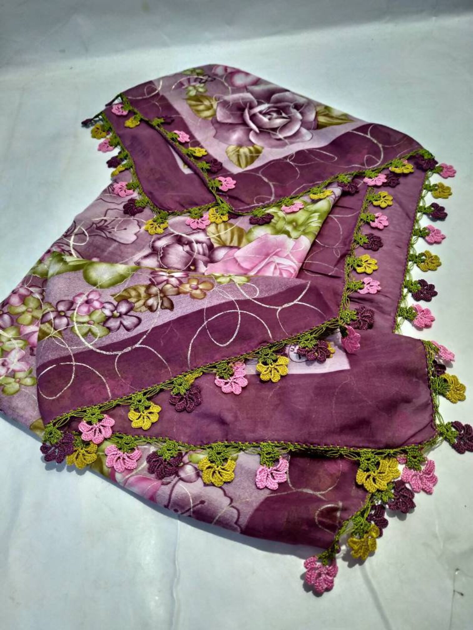 Square Turkish Scarf - Scarves for Woman - Hijab Scarves - Tichel ...