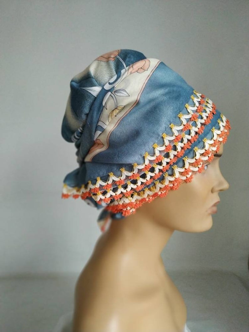 Square scarves Turkish Scarf tichel headband | Etsy