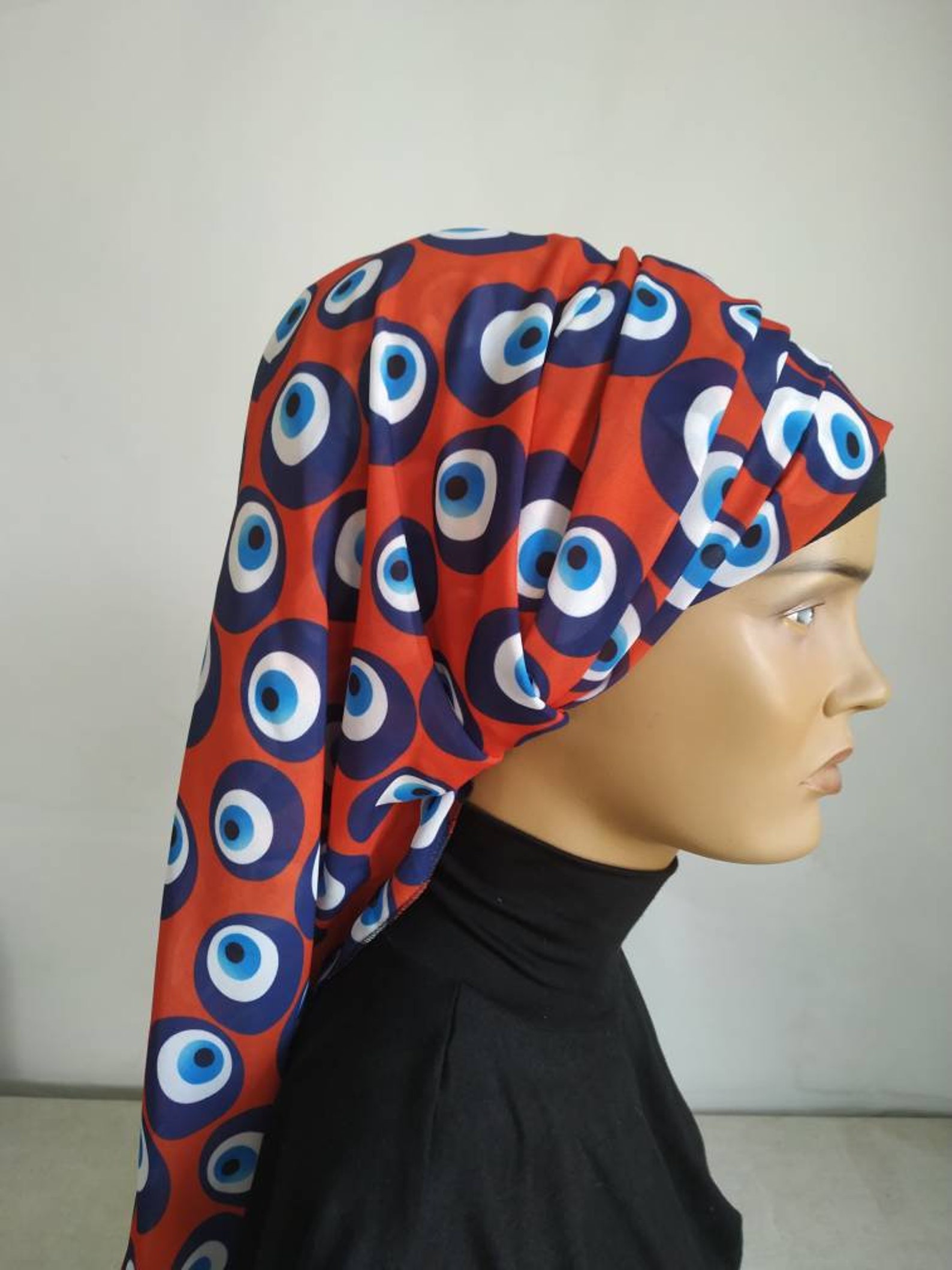 Evileye Scarves, Scarf Woman , Rectangle Scarf Evil Eye Scarf, Hijab ...
