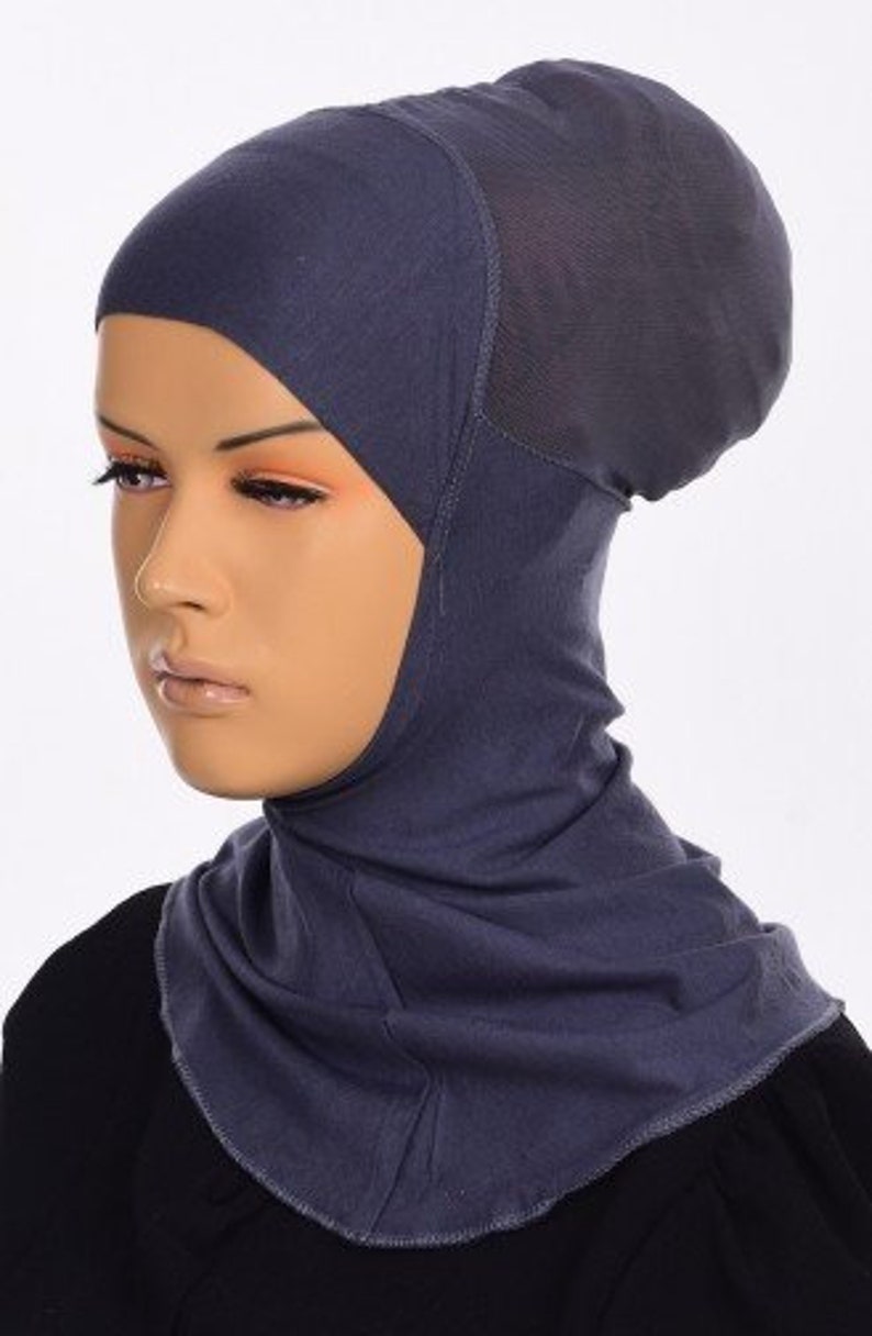 Underscarf, Inner Hijab Cap, Ninja Cap, Inner Headdress Cotton Jersey ...