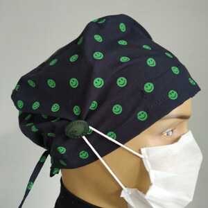 Surgical for Buttons Nurse Cap Adjustable Doctor Cap - Etsy