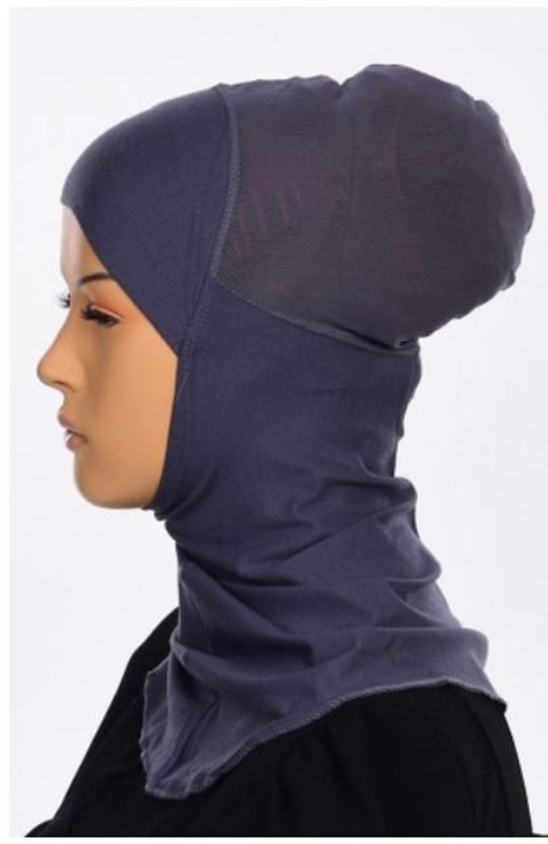 Underscarf, Inner Hijab Cap, Ninja Cap, Inner Headdress Cotton Jersey ...