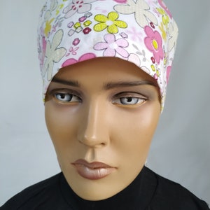 Flowers Nurse Cap | Doctor Cap | Head Covers - Woman Surgical Scrub ...