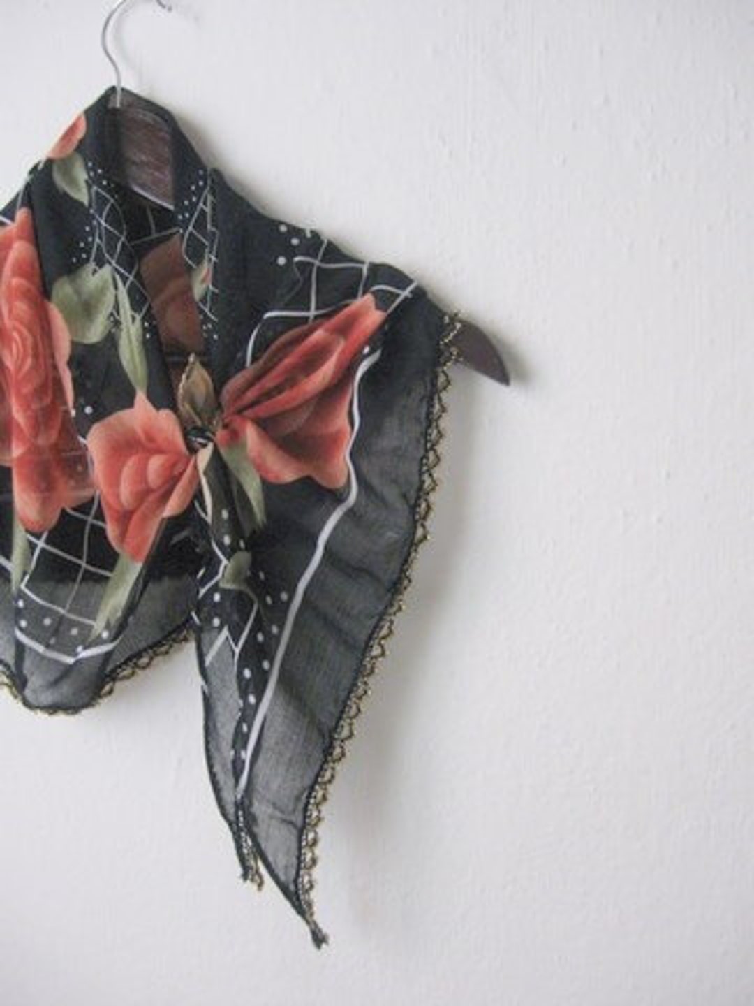 Turkish Oya Scarf - Tringle Scarves - Handmade Scarves - %100 Cotton ...