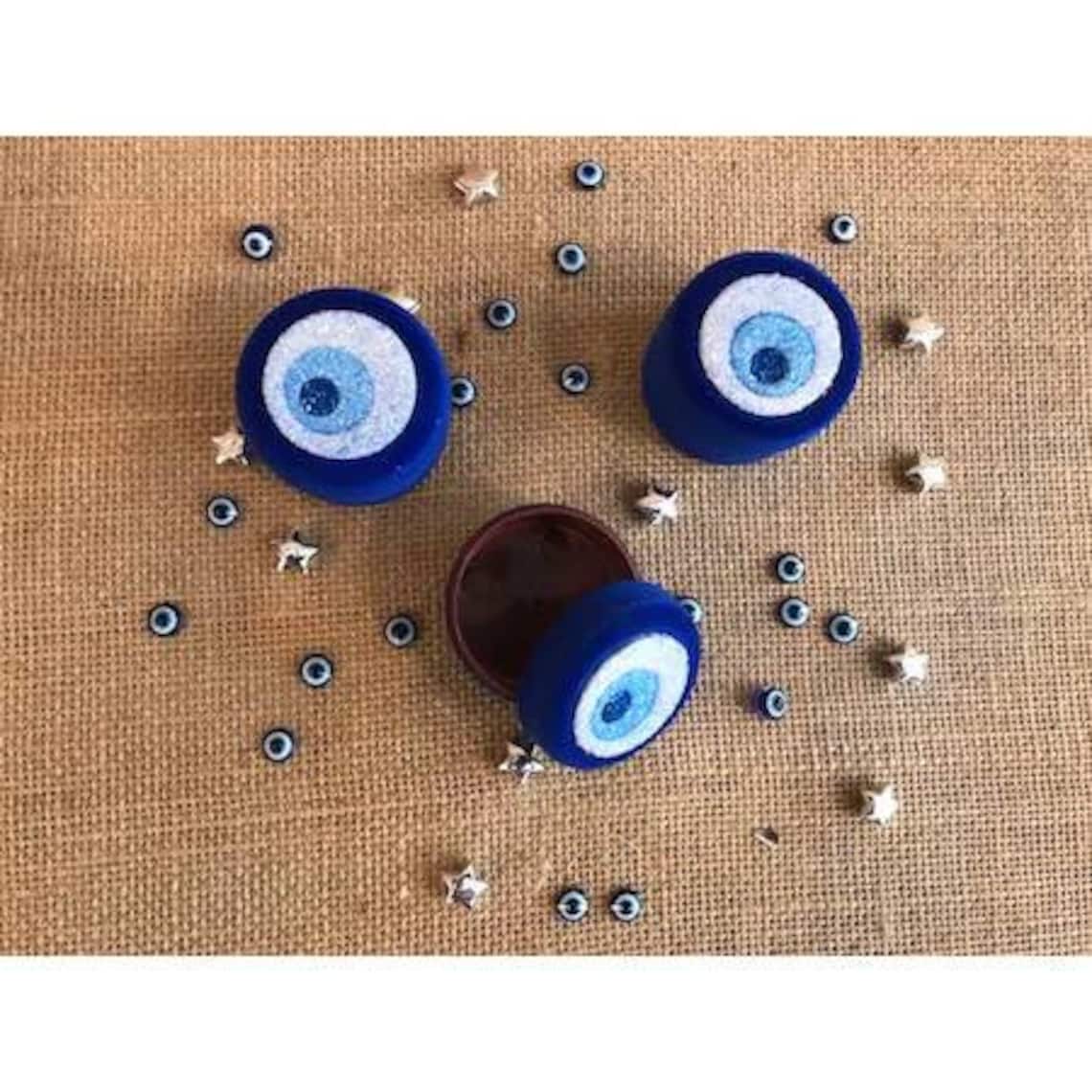 Evil Eye Flok Favor Box , Evil Eye Gift Box Baby Shower Favor Box ...