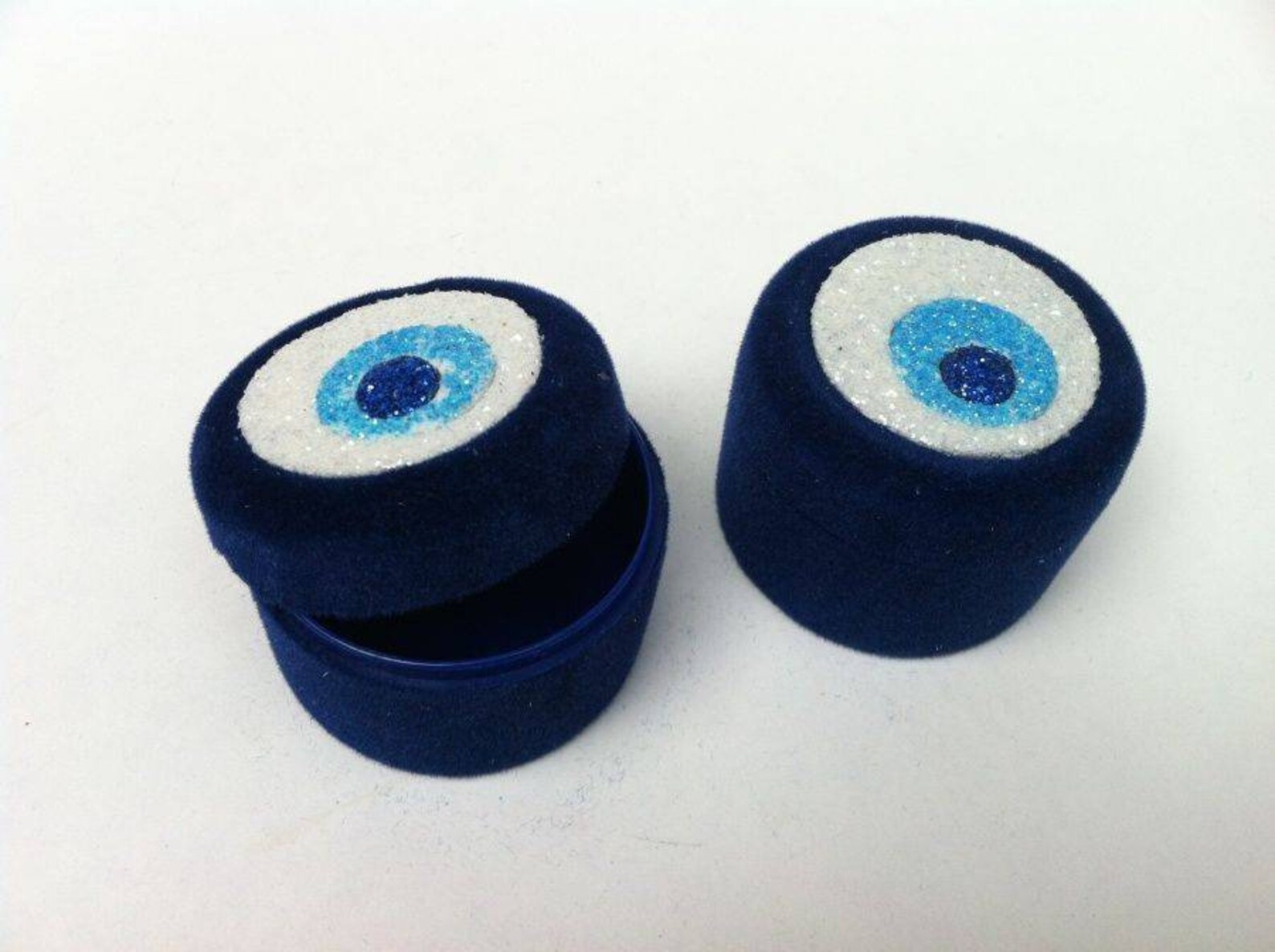 Evil Eye Flok Favor Box , Evil Eye Gift Box Baby Shower Favor Box ...