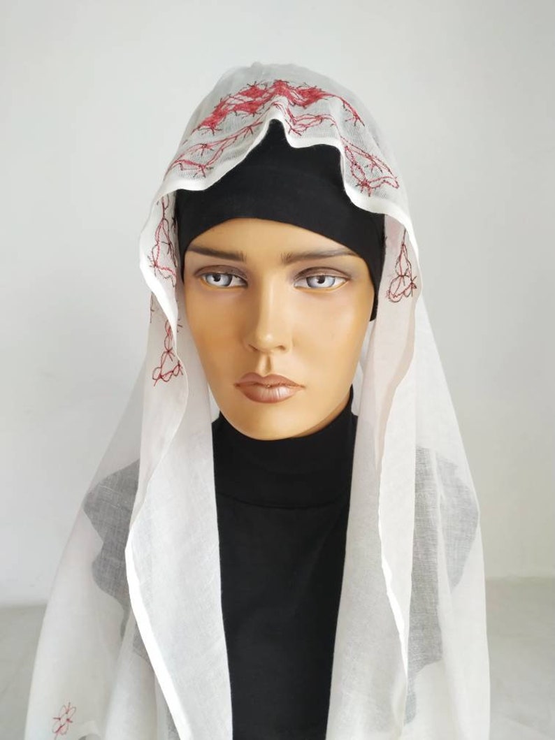 WHITE Scarf Long Scarf Retangle Scarves Scarf for Woman - Etsy