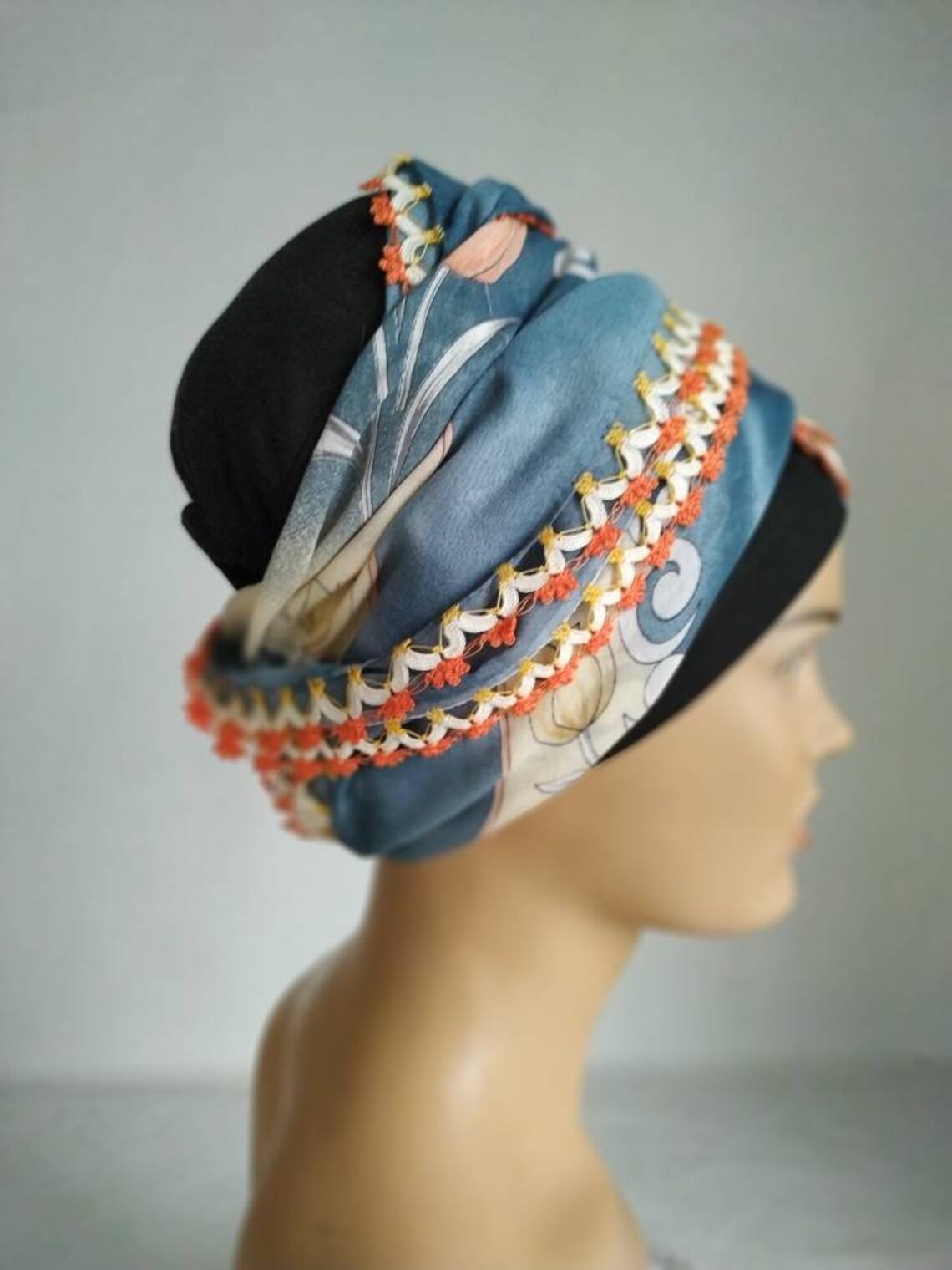Square Scarves Turkish Scarf Tichel Headband - Etsy