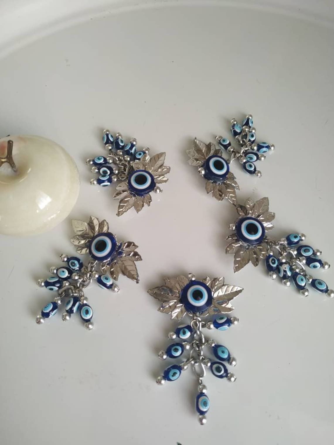 5 Pieces Evil Eye Magnet Greek Evil Eye Magnet Party - Etsy