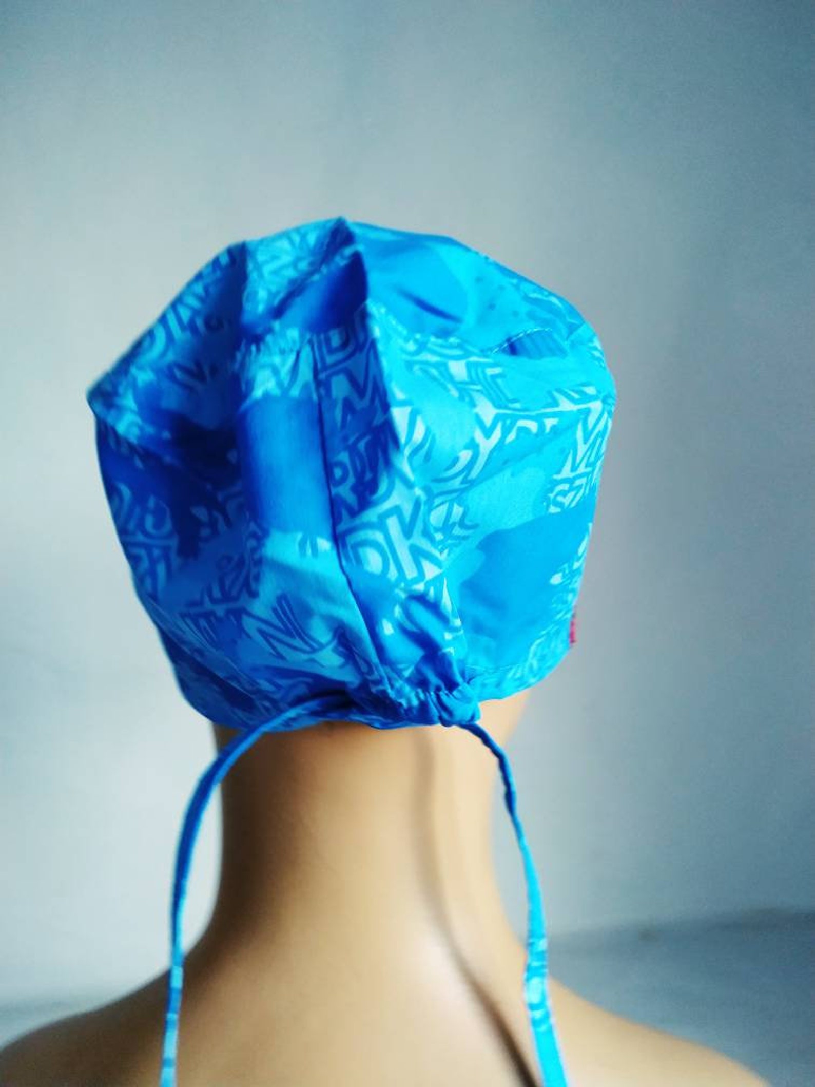 Blue Nurse Cap | Doctor Cap | Head Covers - Woman Surgical Cap, Medical ...