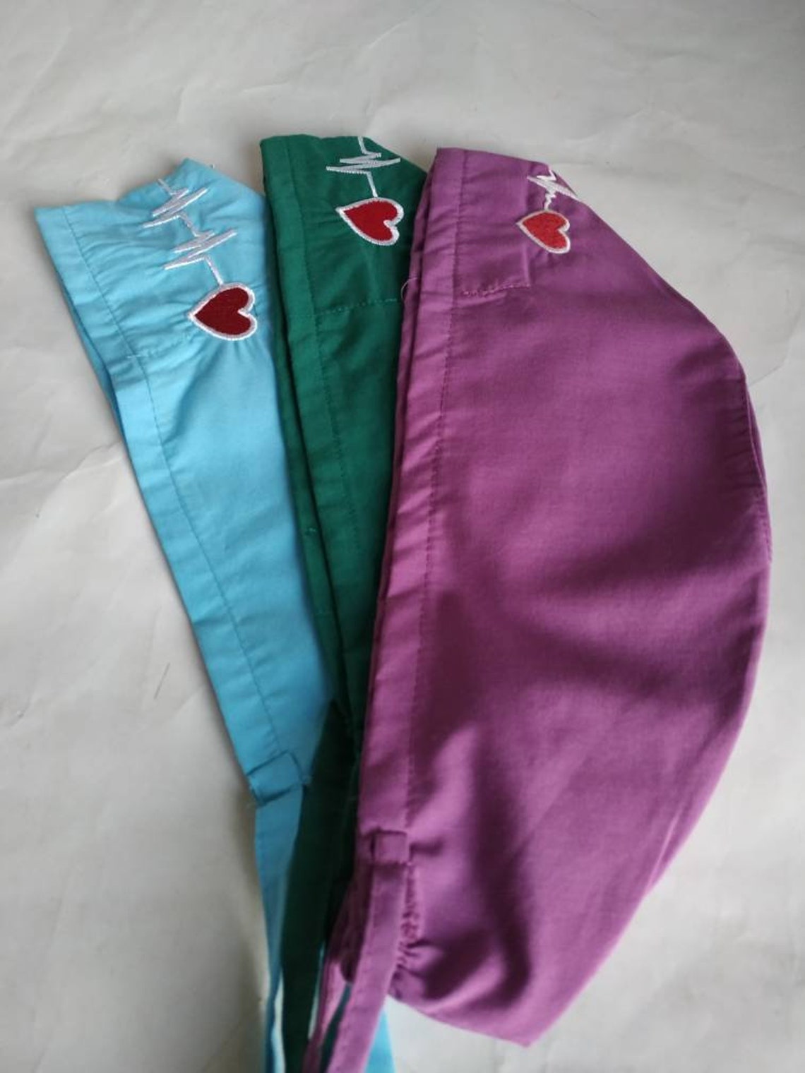 Dark Claret Red Surgical Cap, Nurse Cap Chemo Hats Turbans for ...