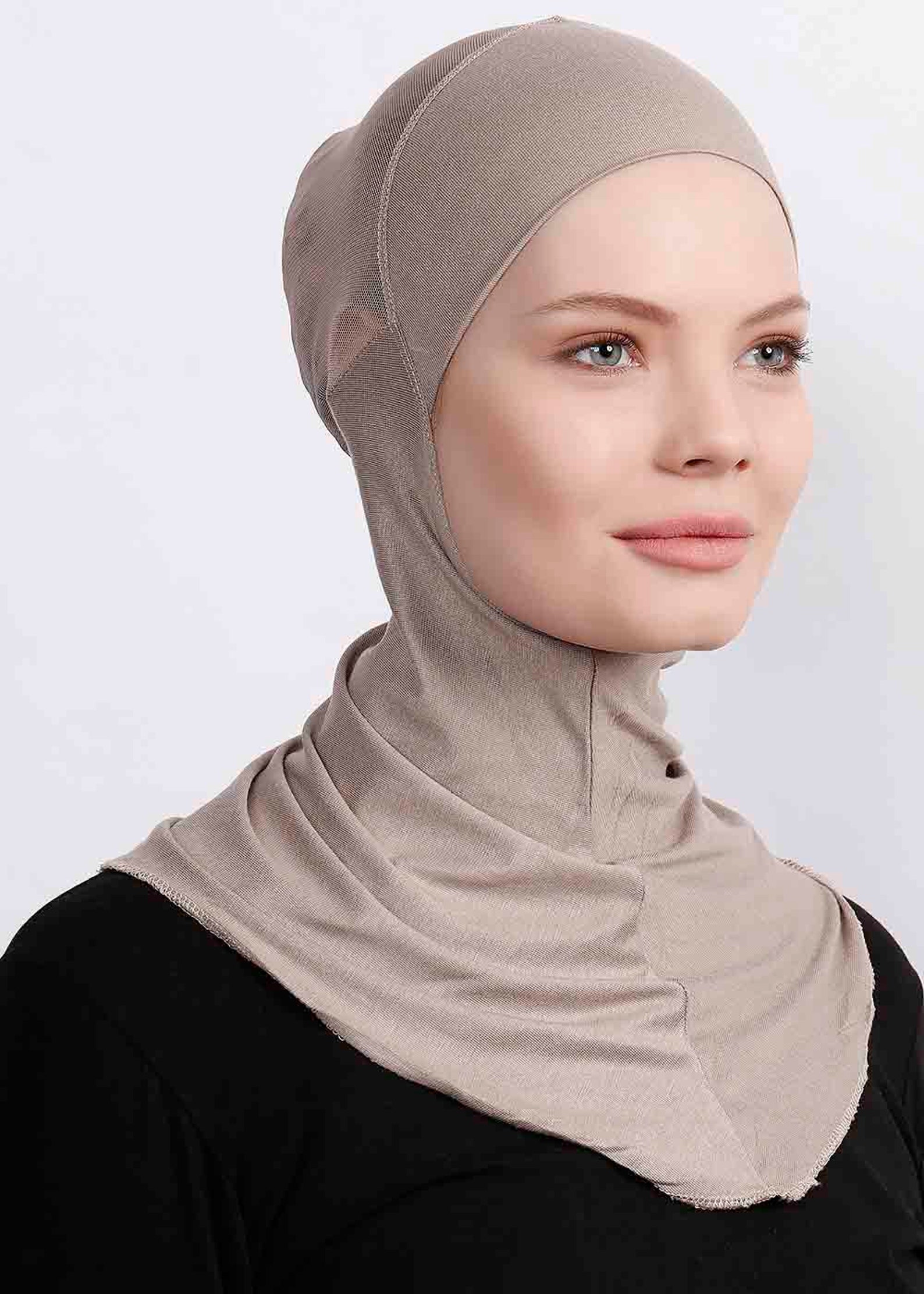Mink Underscarf , Inner Hijab Cap, Ninja Cap, Inner Hijab Cotton Jersey ...