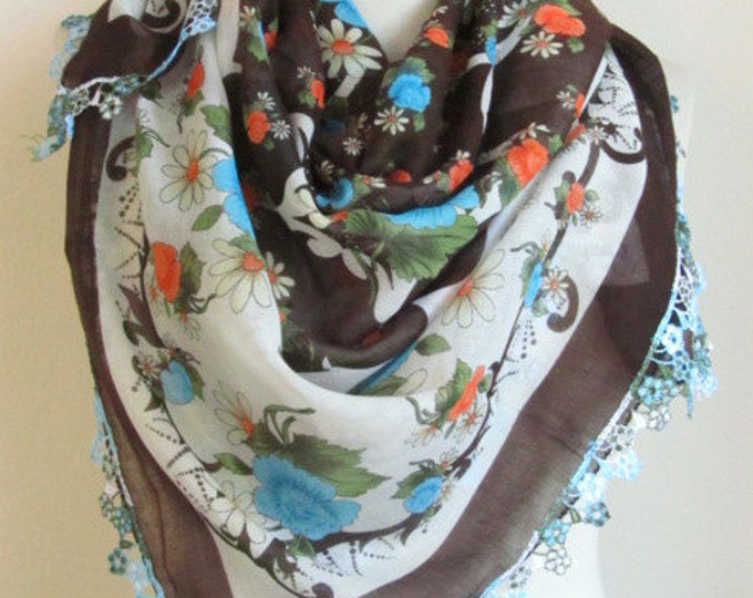 Traditional Turkish Yemeni Scarf ..wedding,bridal,scarf,authentic ...