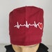 Dark Claret Red Surgical Cap, Nurse Cap | Chemo Hats | Turbans for ...