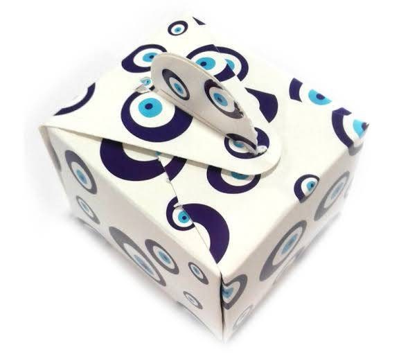 Evil Eye Wedding Favor Box Evil Eye Gift Box Baby Shower - Etsy